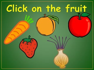 Fruits and vegetables | PPT
