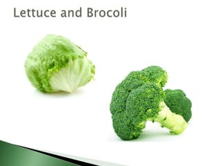 Fruits and vegetables | PPTX