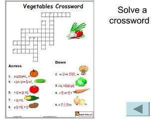 Fruits and vegetables | PPT