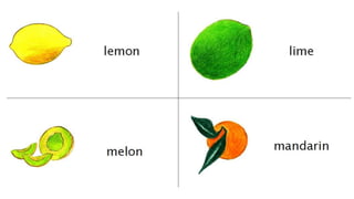 Fruits and vegetables | PPTX