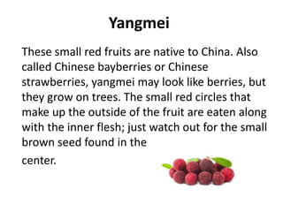 Fruits and vegetables | PPT