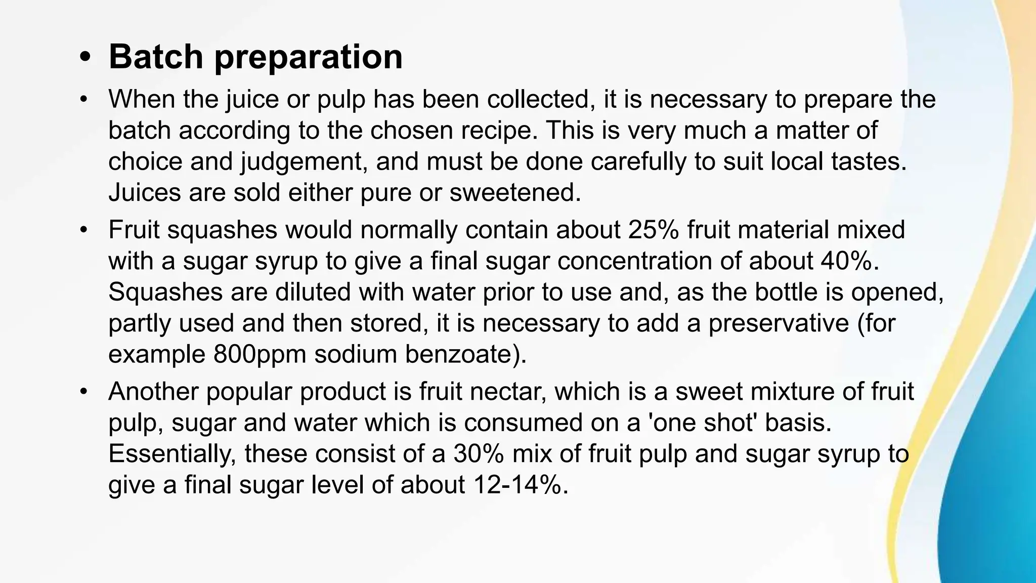 Fruits and vegetables juice processing .pptx
