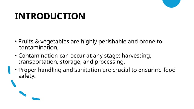 Spoilage of Fruits and Vegetables(Food Microbiology) | PPT