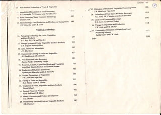 Fruits and vegetables waste utilization | PDF