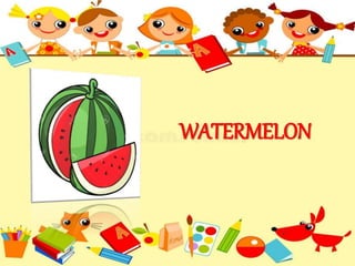 FRUITS FOR KIDS SLIDES | PPTX