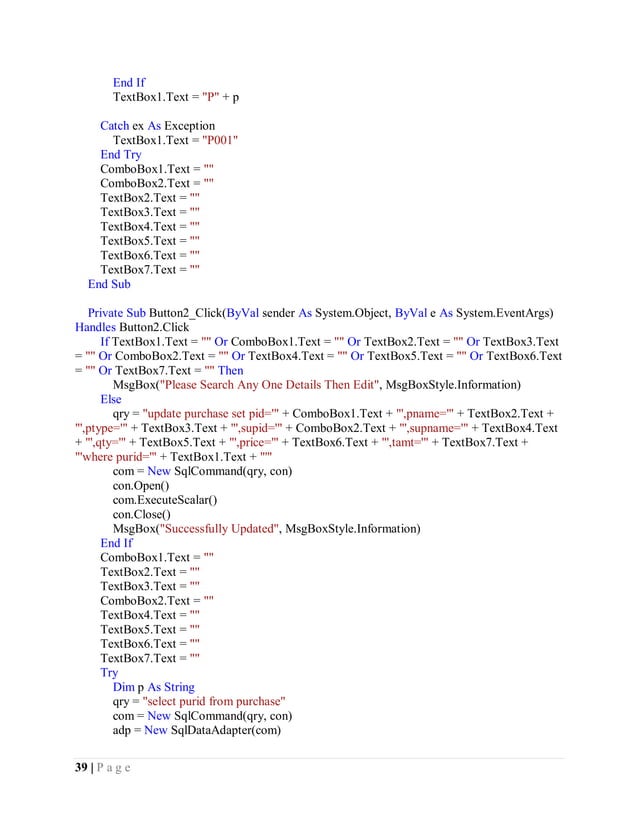 Fruit shop management system project report.pdf | Operating Systems | Computer Software and ...