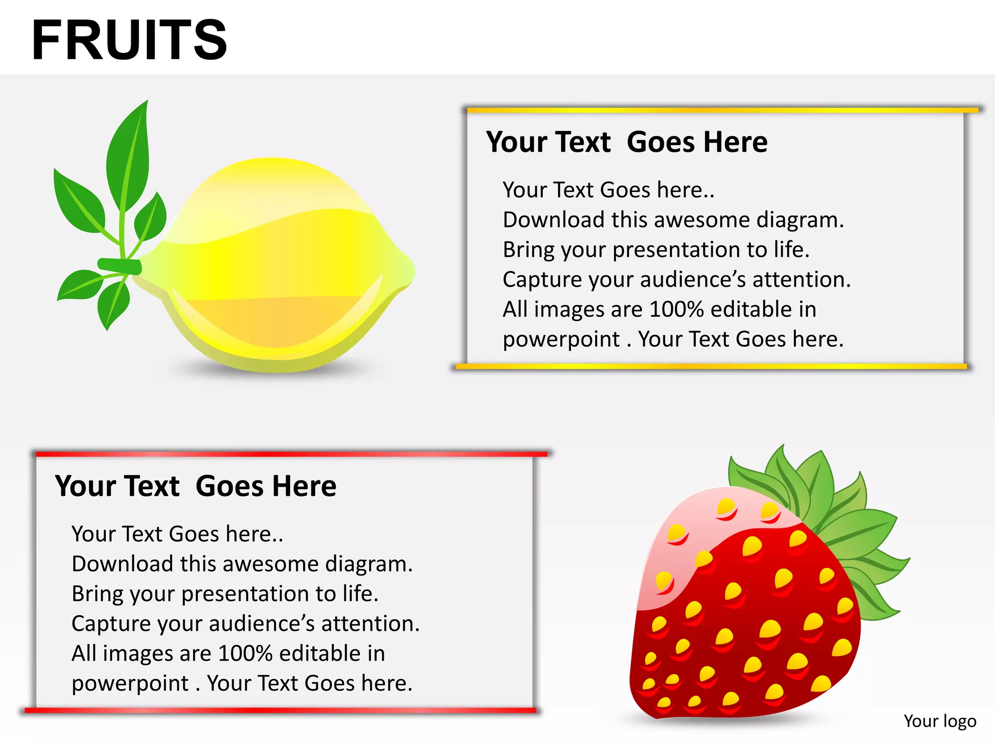 Fruits powerpoint presentation templates | PPTX
