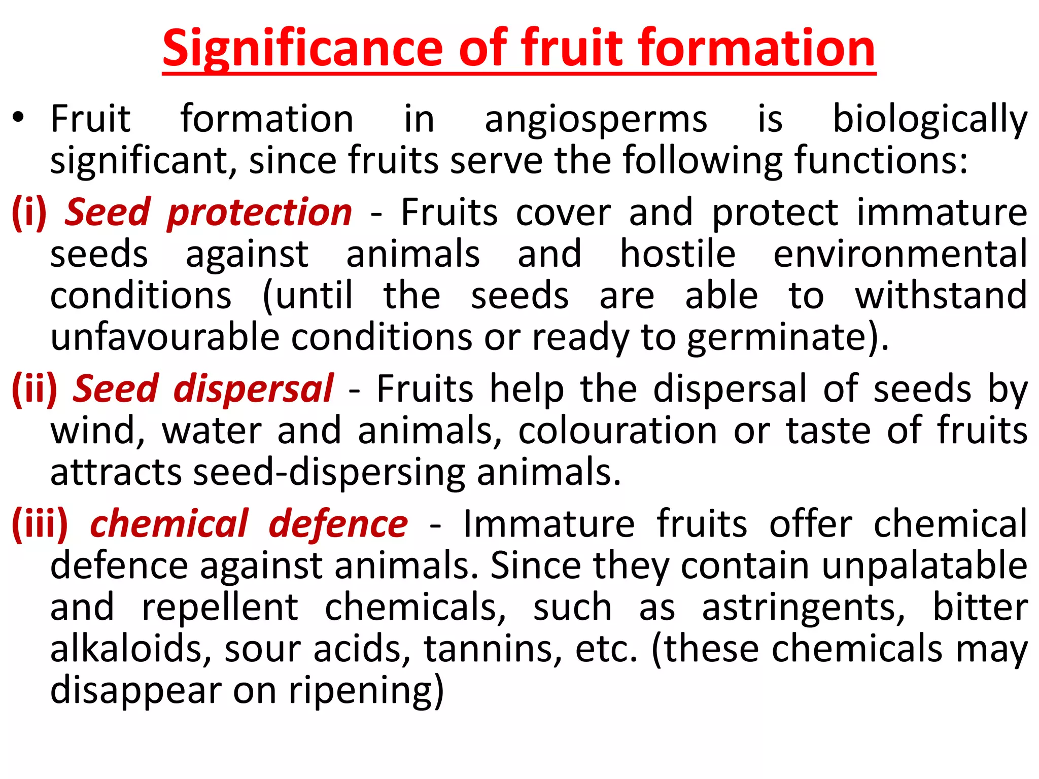 Fruits & seeds | PPTX