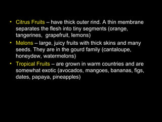 Fruits & vegetables | PPT