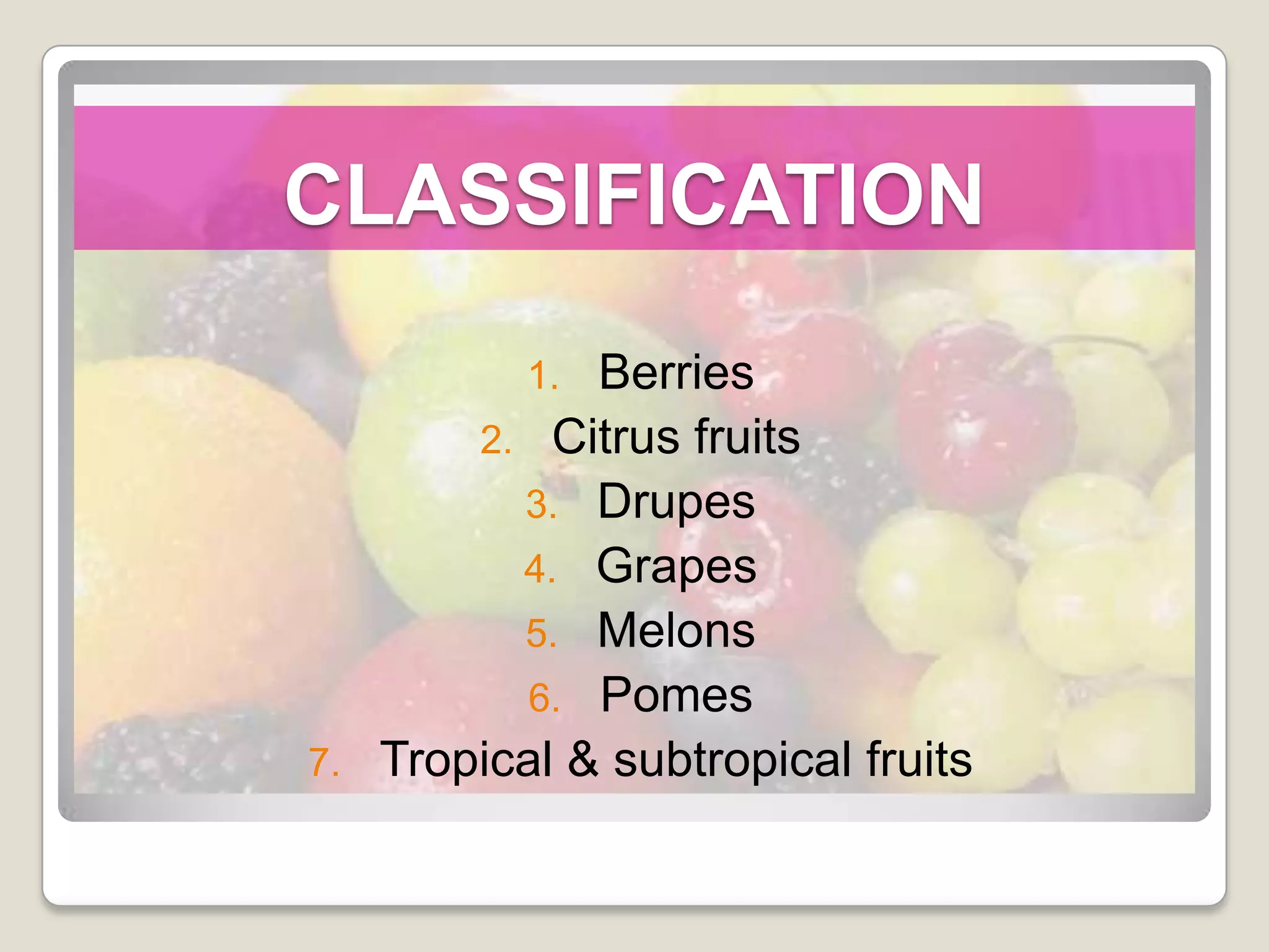 Fruits & vegetables | PPTX