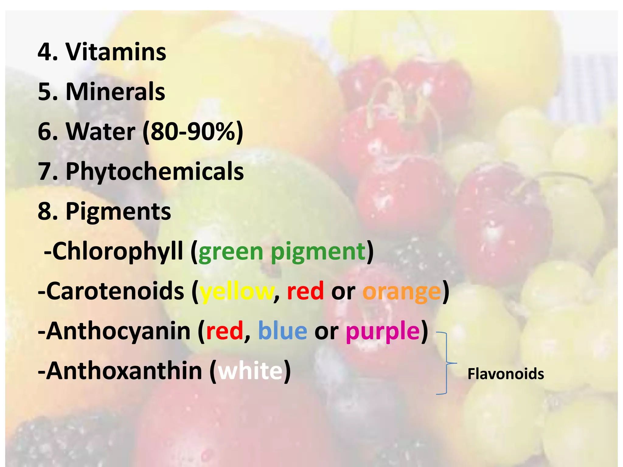 Fruits & vegetables | PPTX