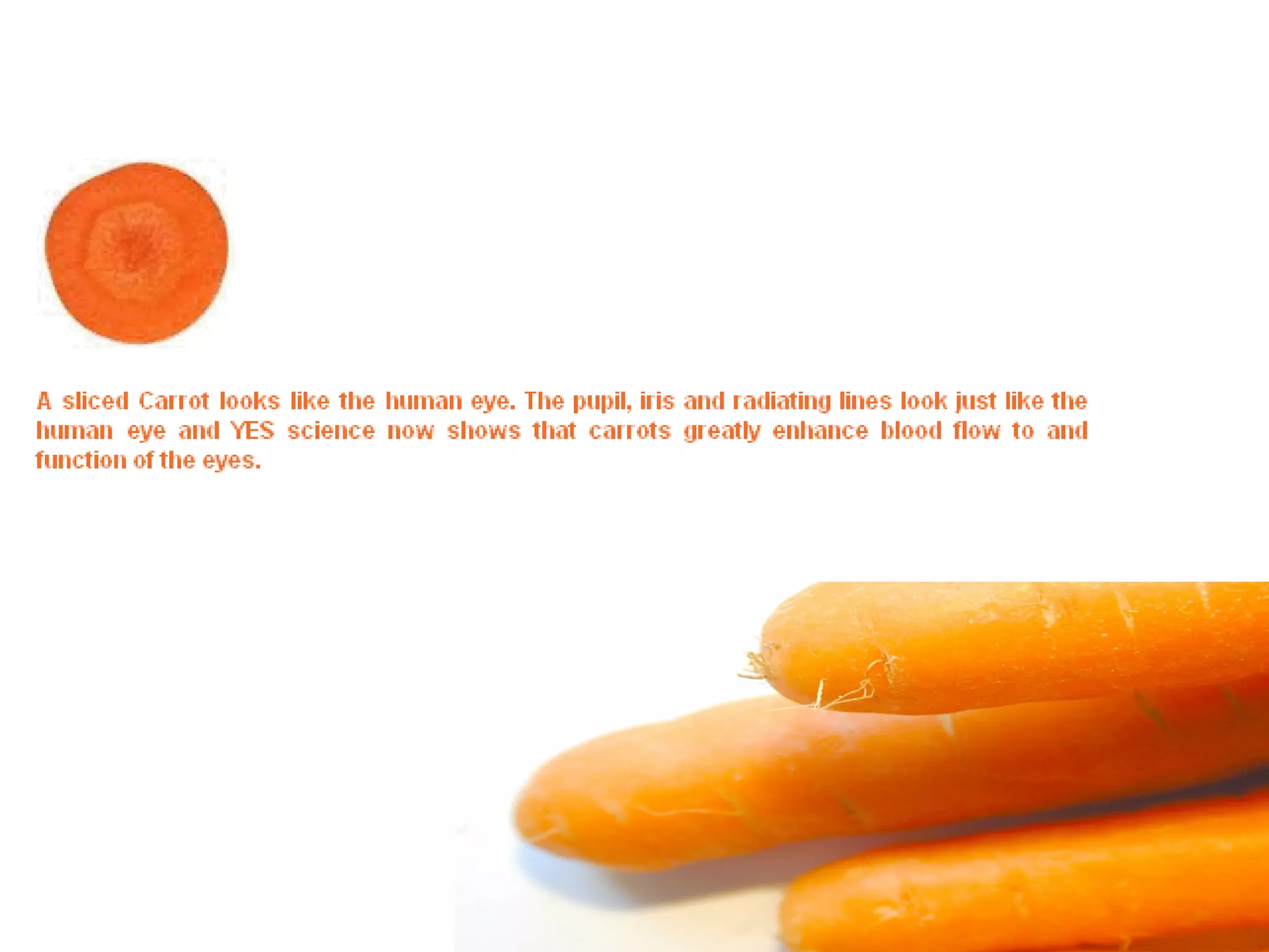 Fruits and vegetables doctrine of signatures | PPS