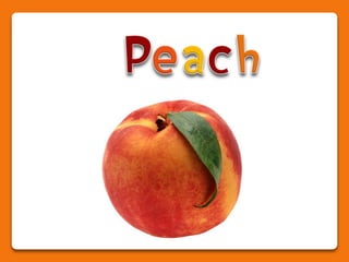 Fruit and nuts: english flashcards | PDF