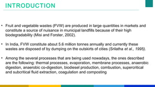 Fruit waste management | PPT