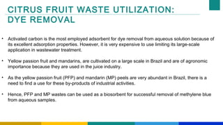 Fruit waste management | PPT