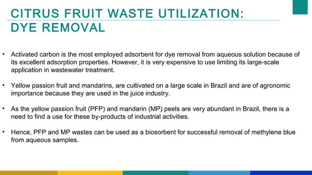 Fruit waste management | PPT