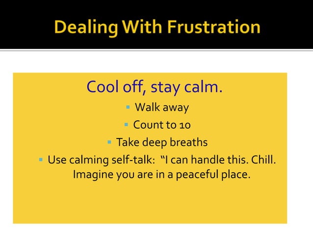 frustation Management in public health nursing .ppt