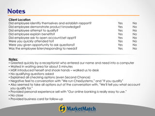 Tips from a Frustrated Bank Shopper | PDF