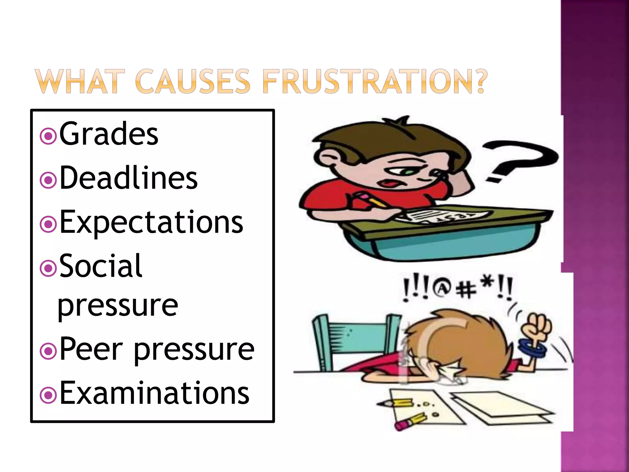 Frustration | PPTX