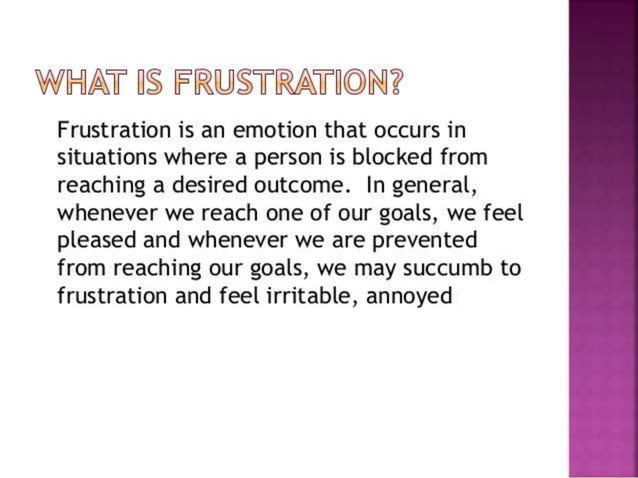 Frustration | PPT