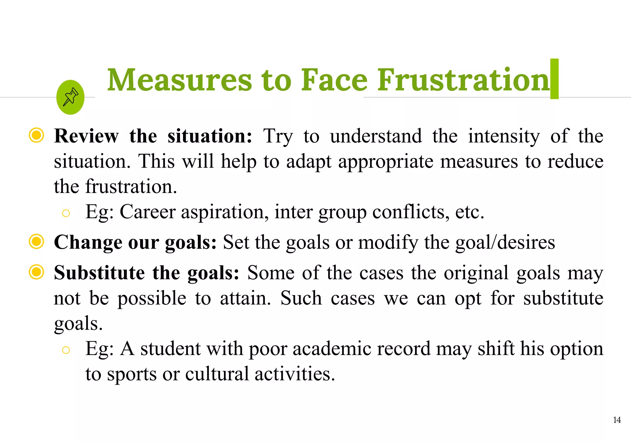 Frustration- Psychology | PPTX