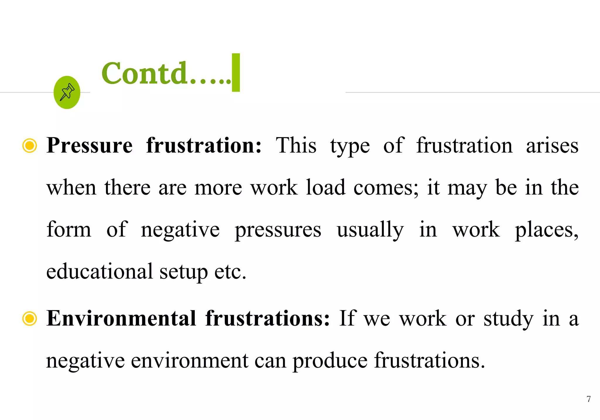 Frustration- Psychology | PPTX