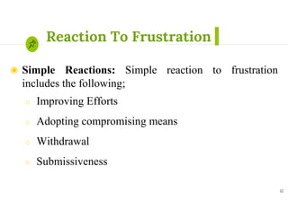 Frustration- Psychology | PPTX