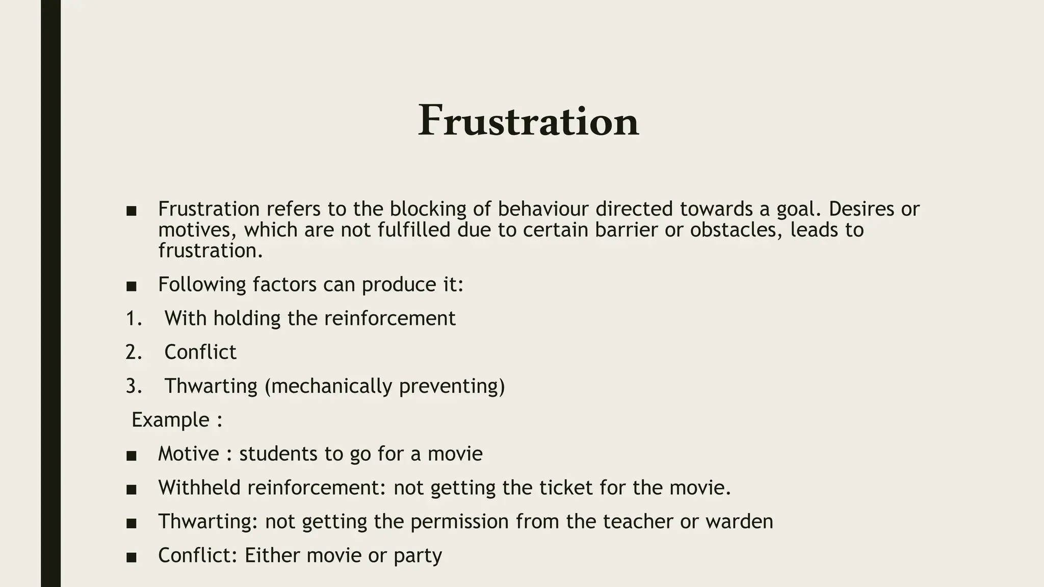 frustration psychology faculty of physiotherapy.pptx