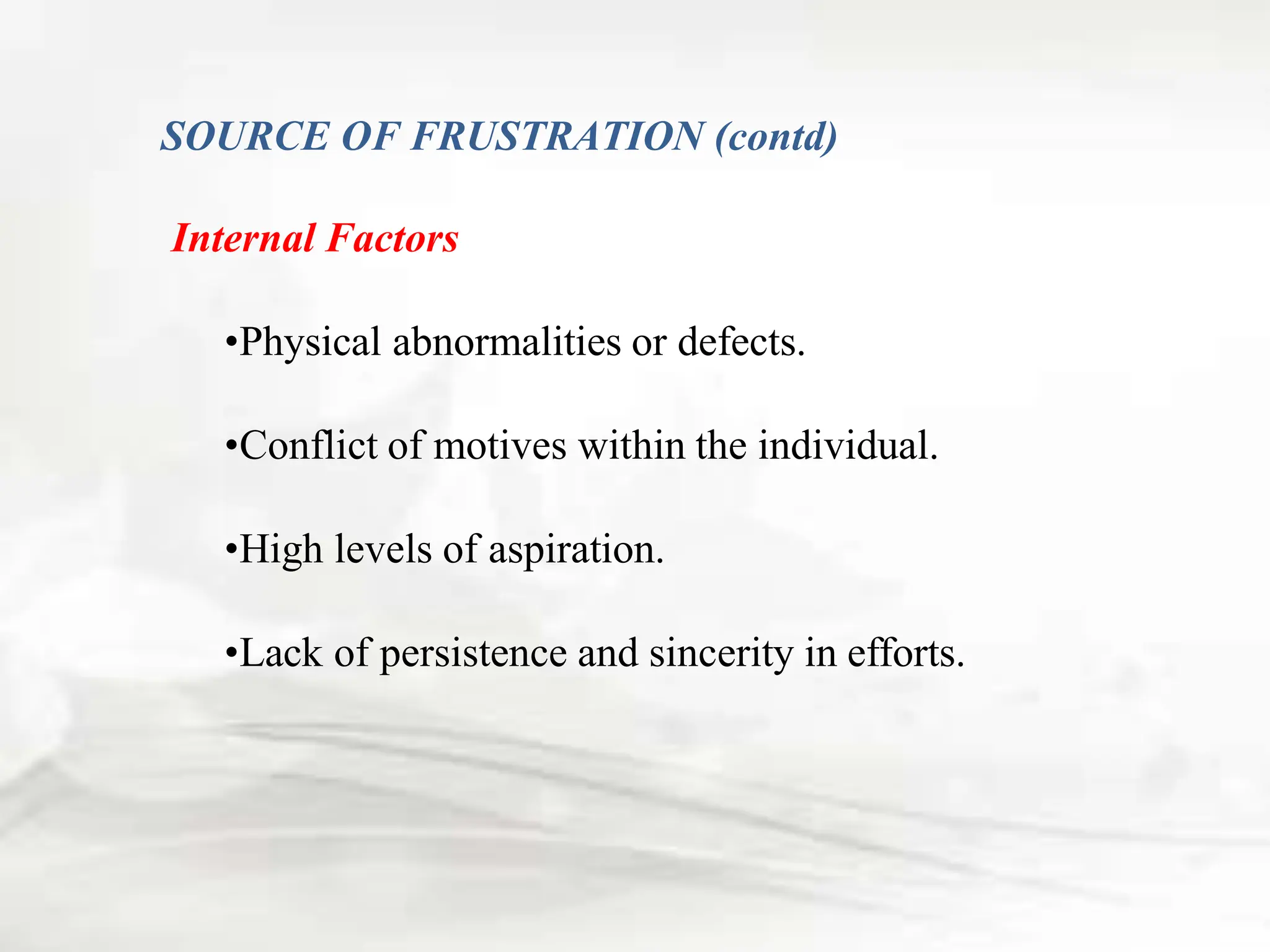 frustration.pptx B.sc nursing 2nd yera nursing | PPTX