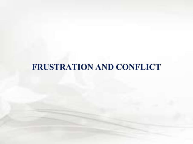 frustration.pptx B.sc nursing 2nd yera nursing | PPT