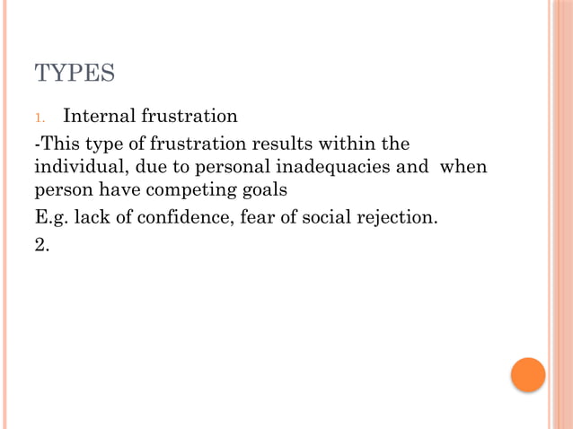 Frustration.pptx PSYCHOLOGY BSc. NURSING | PPTX