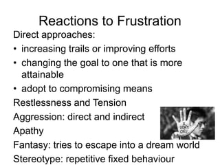 Frustration ppt | PPT