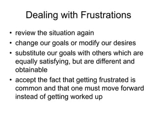 Frustration ppt | PPT
