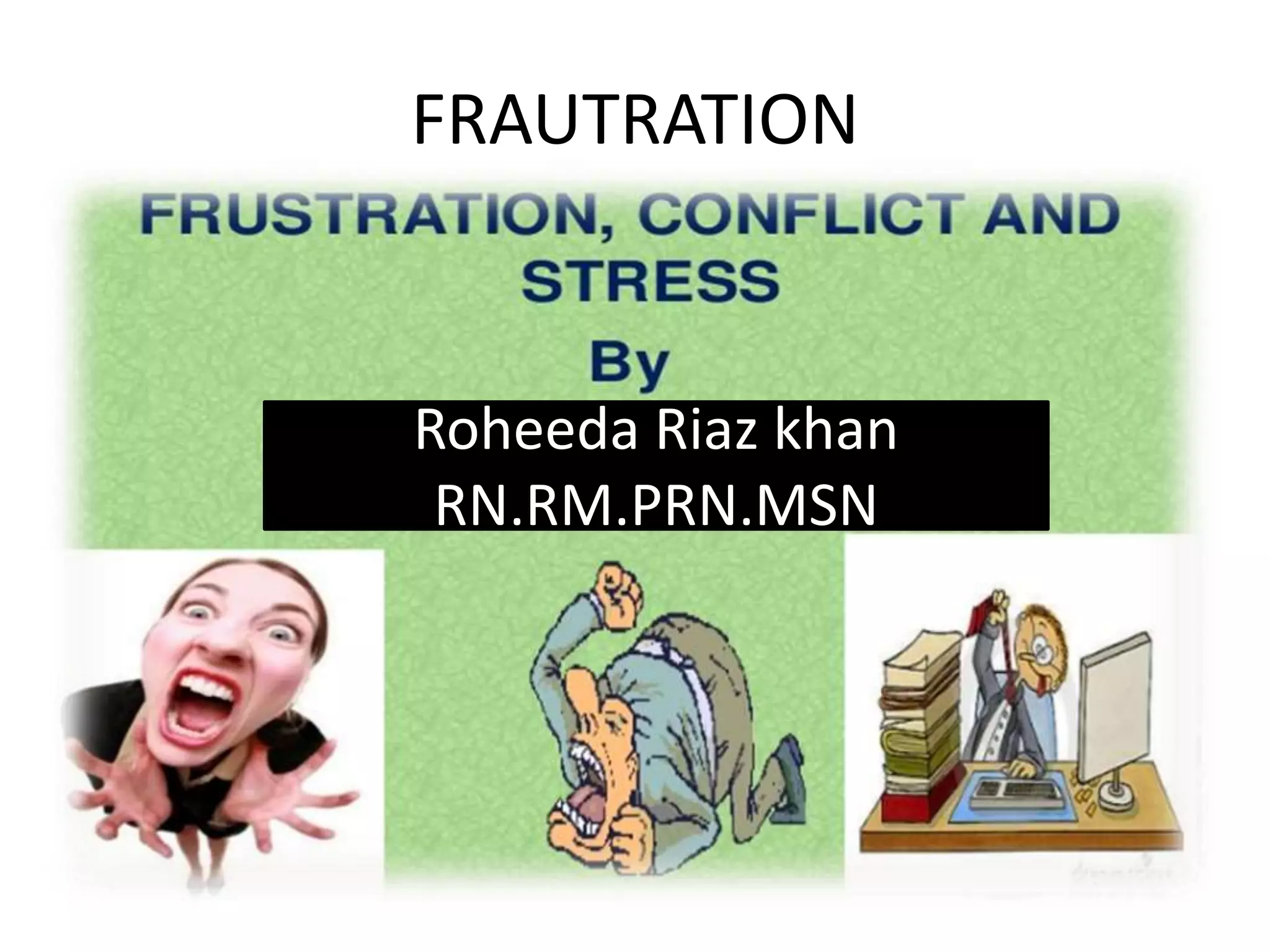 Frustration 2nd year students | PPTX