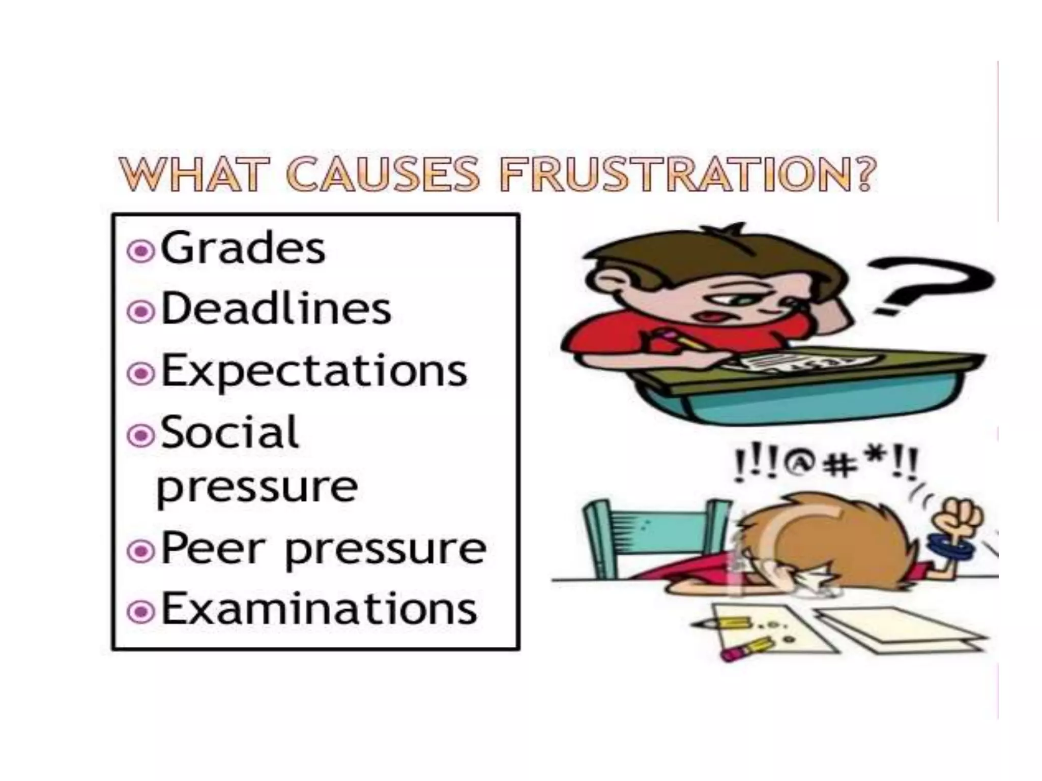 Frustration 2nd year students | PPT