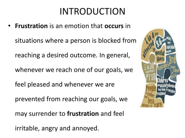 Frustration 2nd year students | PPT