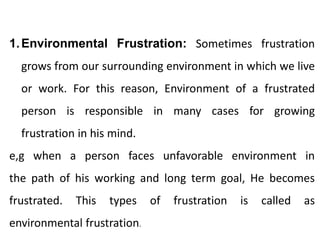 Frustration 2nd year students | PPTX