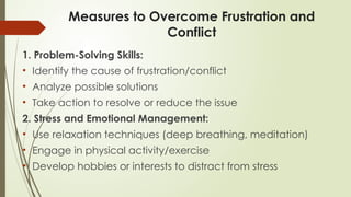 FRUSTRATION AND CONFLICT FOR BSC AND GNM STUDENTS .pptx