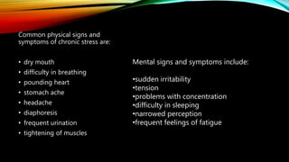 Frustration and stress report | PPTX