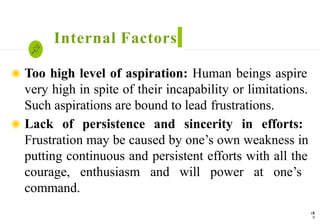 Frustration & conflict - types of conflict and measurements to overcome ...