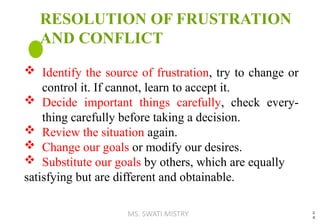 Frustration & conflict - types of conflict and measurements to overcome ...
