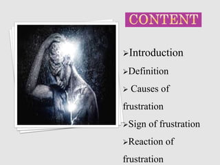 frustration and conflict | PPTX