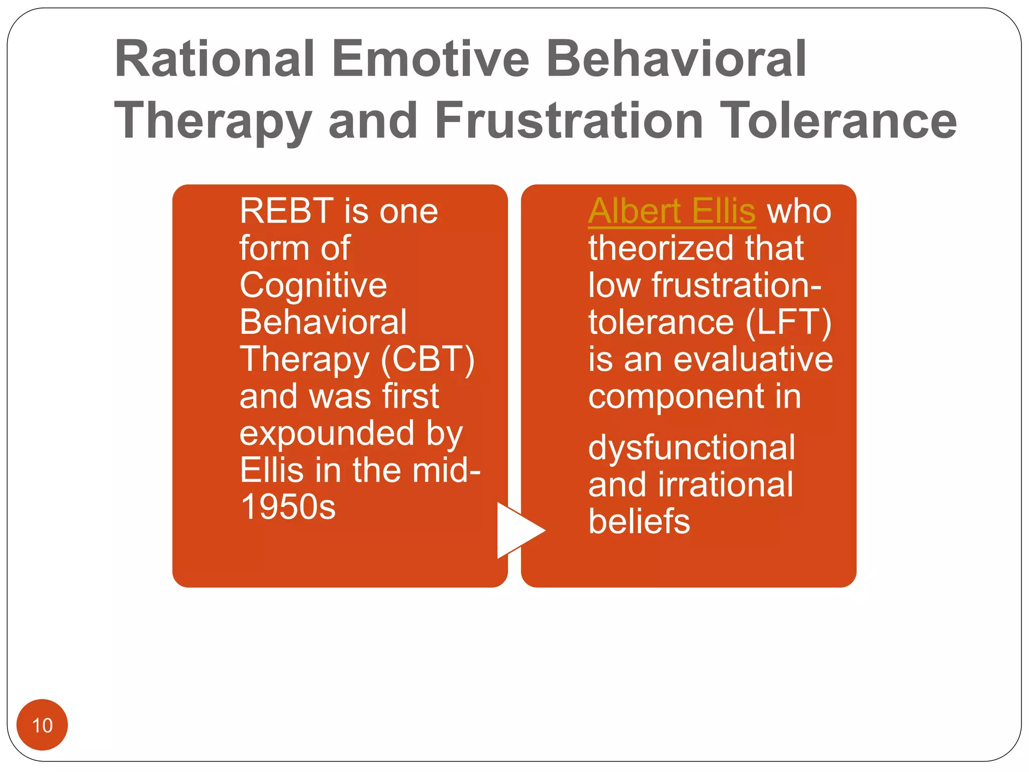 Frustration tolerance | PPTX