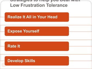 Frustration tolerance | PPTX