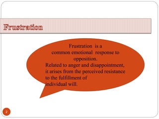 Frustration tolerance | PPTX