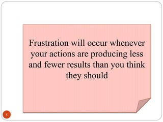Frustration tolerance | PPTX