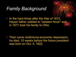 Rutherford Birchard Hayes | PPT