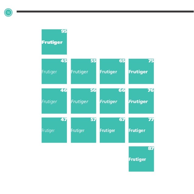 The Book Of Frutiger