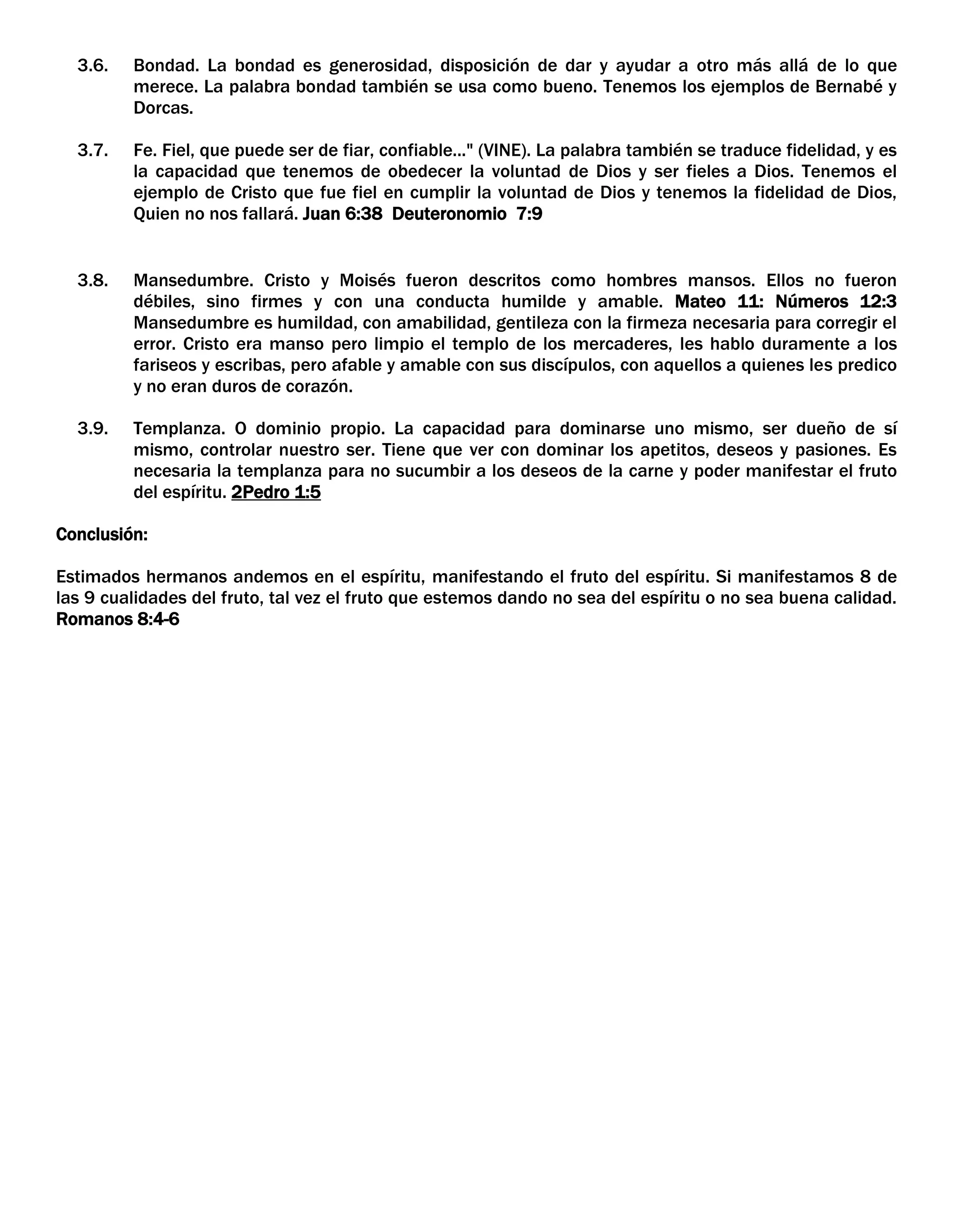 Fruto del espiritu | PDF