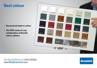 Deceuninck's Fully Reversible Window | PDF